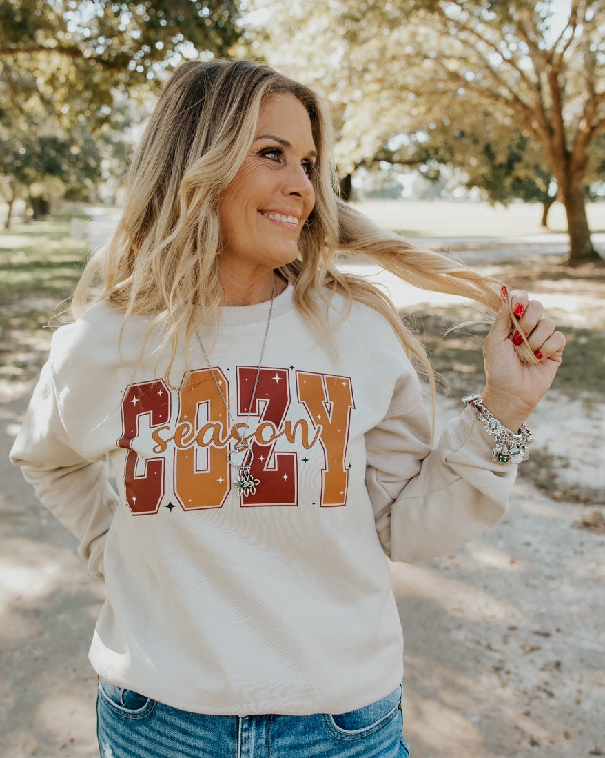 Cozy Season Sweatshirt – Bailey Made Tee's & Boutique